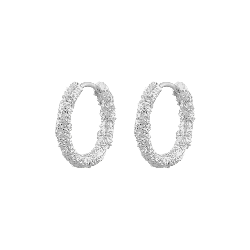 Sno of Sweden Core London Ring Earrings - Silver Plated | About Living