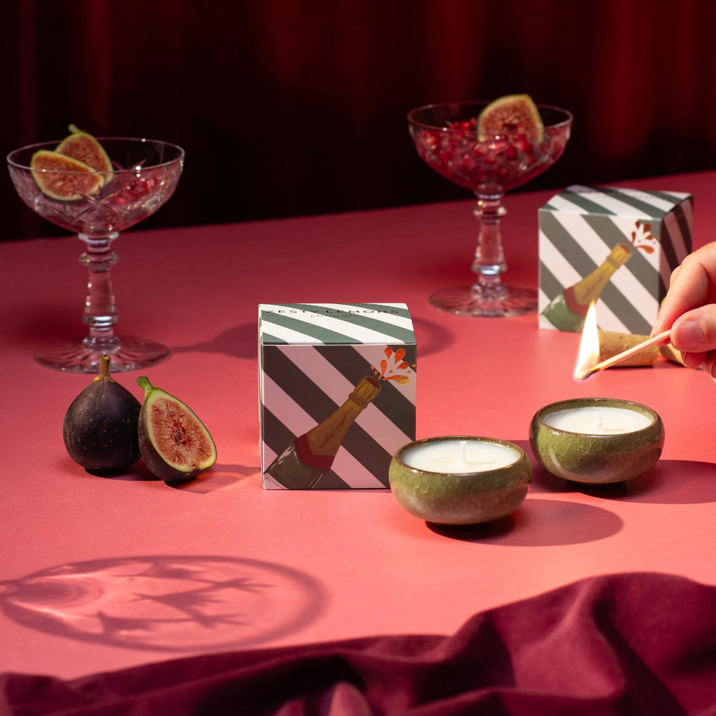 Zesty Lemons London | Sparkle Season 'Celebrate' Tealight - Pink Fizz ...