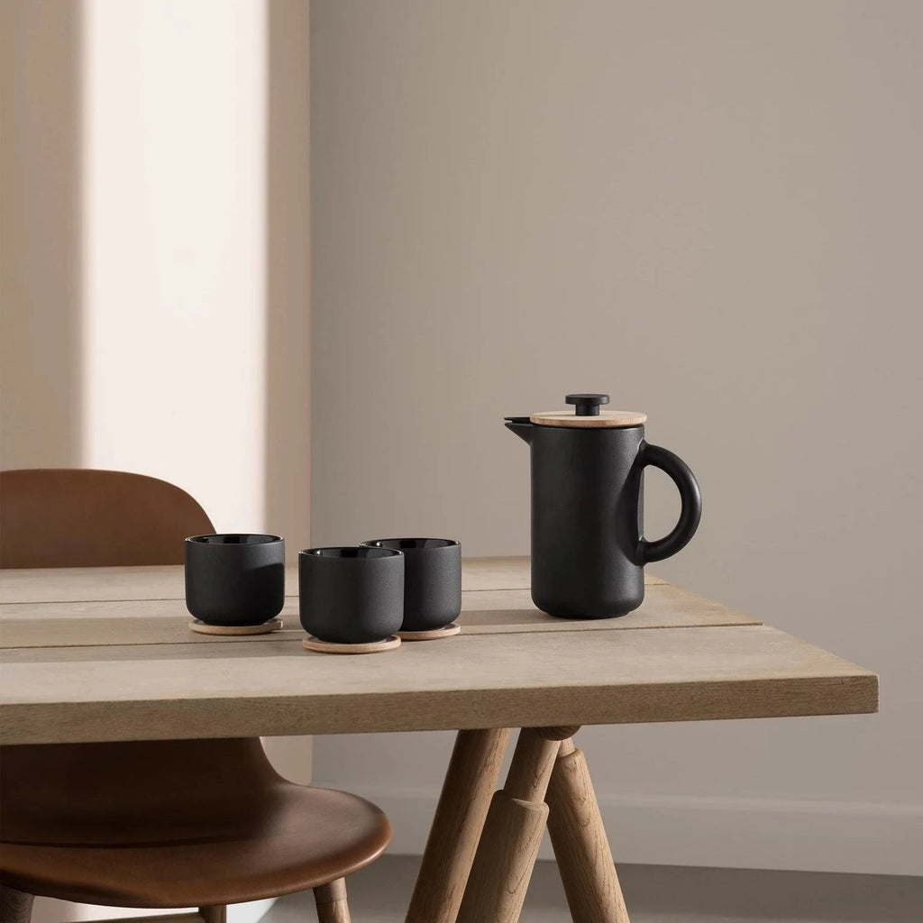 Stelton Theo French Press - Black (0.8L) | About Living