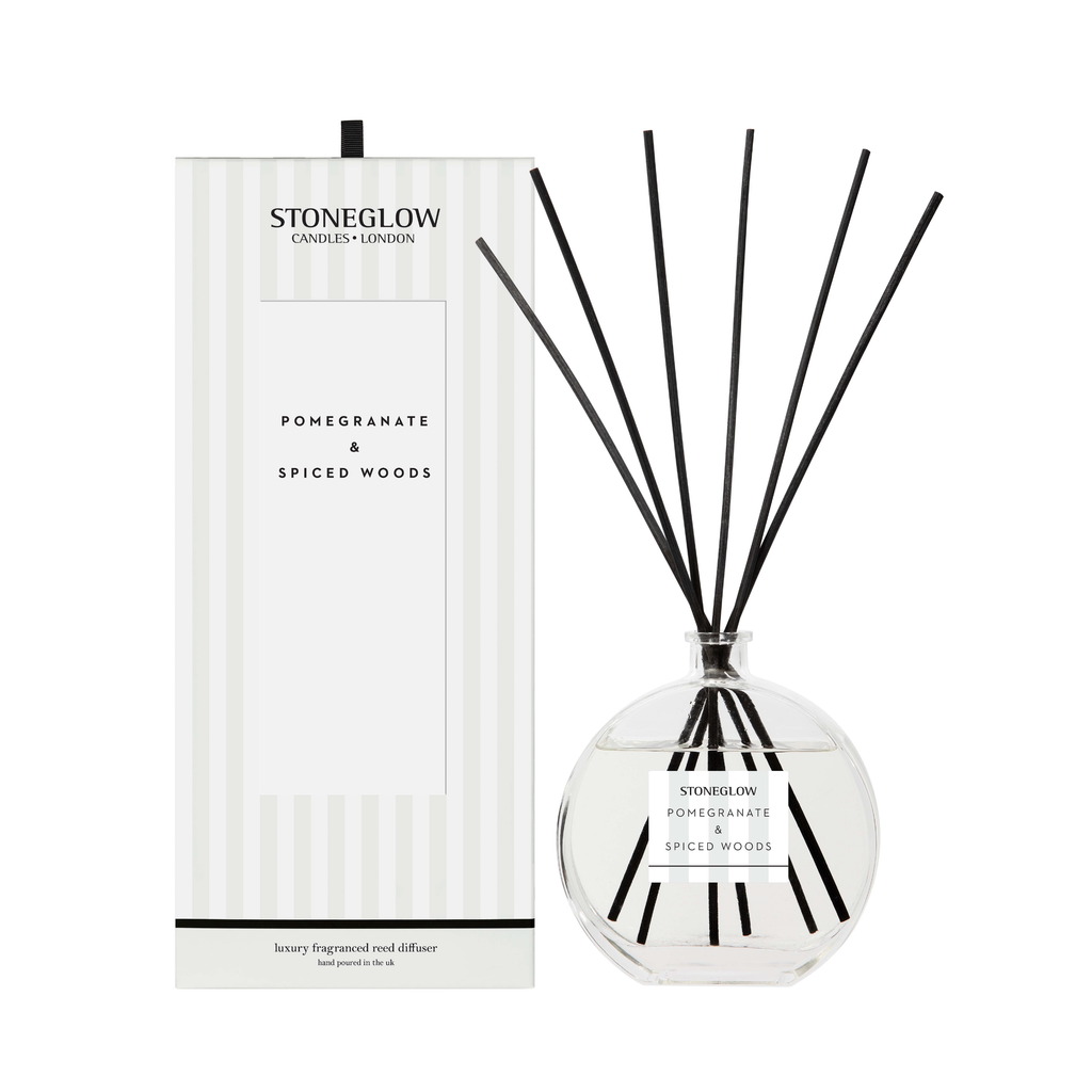 Stoneglow Candles Modern Classics Reed Diffuser - Pomegranate & Spiced ...