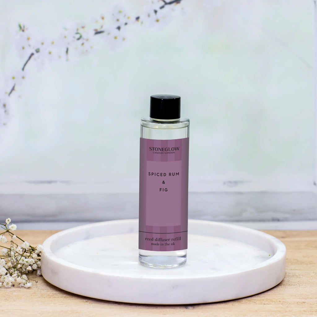 Stoneglow Candles | Modern Classics Reed Diffuser Refill - Spiced Rum ...