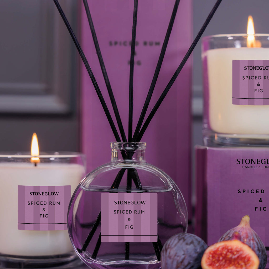 Stoneglow Candles | Modern Classics Reed Diffuser - Spiced Rum & Fig ...