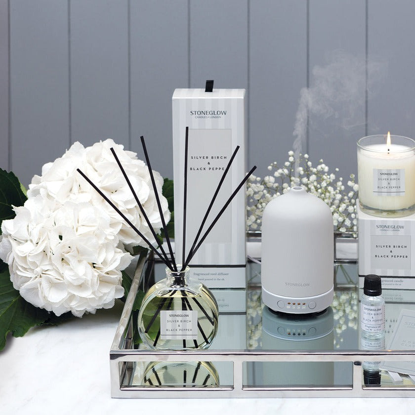 Buy Stoneglow Silver Birch & Black Pepper Fragrance Oil | About Living