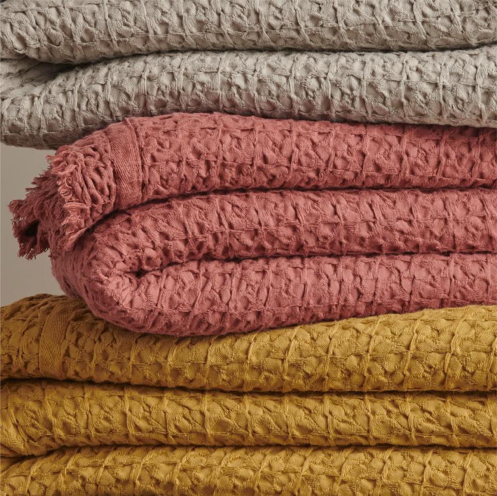 Finest Linen | Ursa Throw - Putty (150x200cm) – About Living