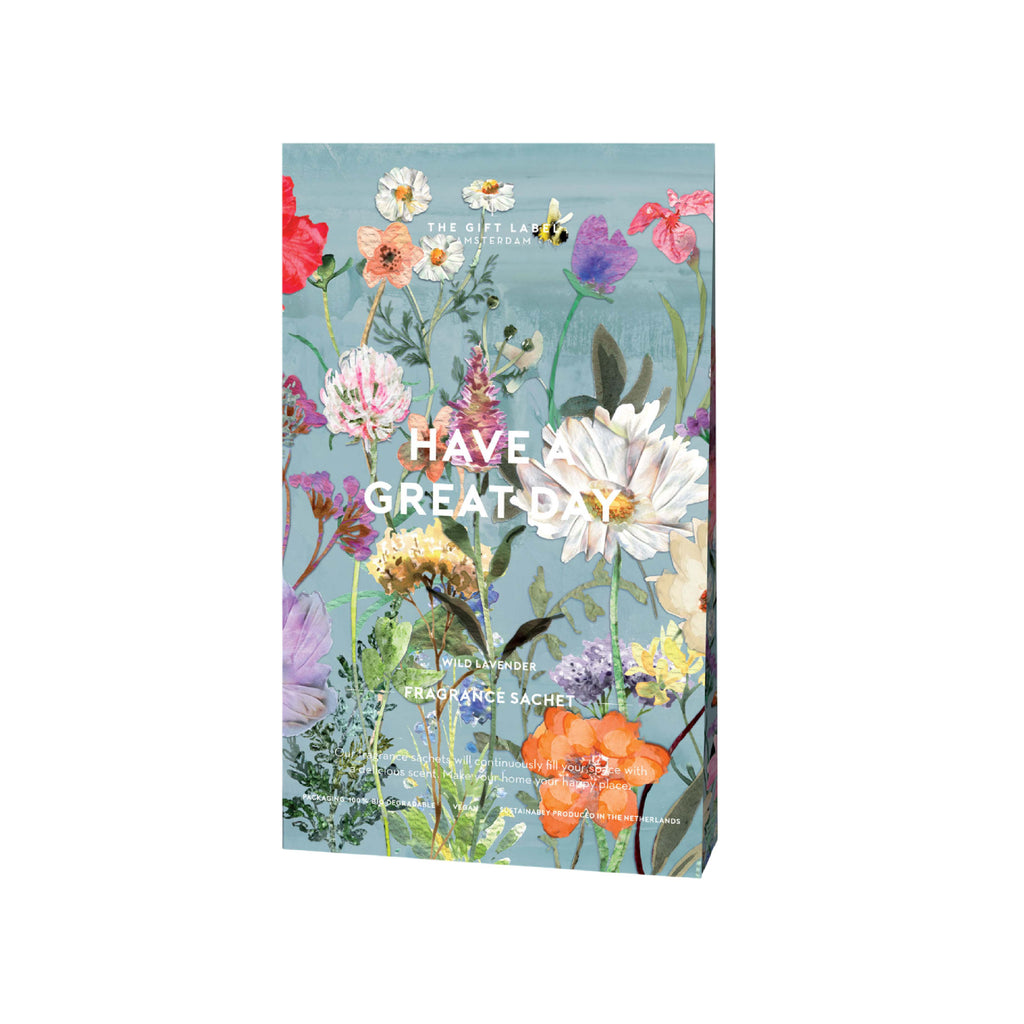 The Gift Label | Have A Great Day' Scented Sachet - Wild Lavender ...