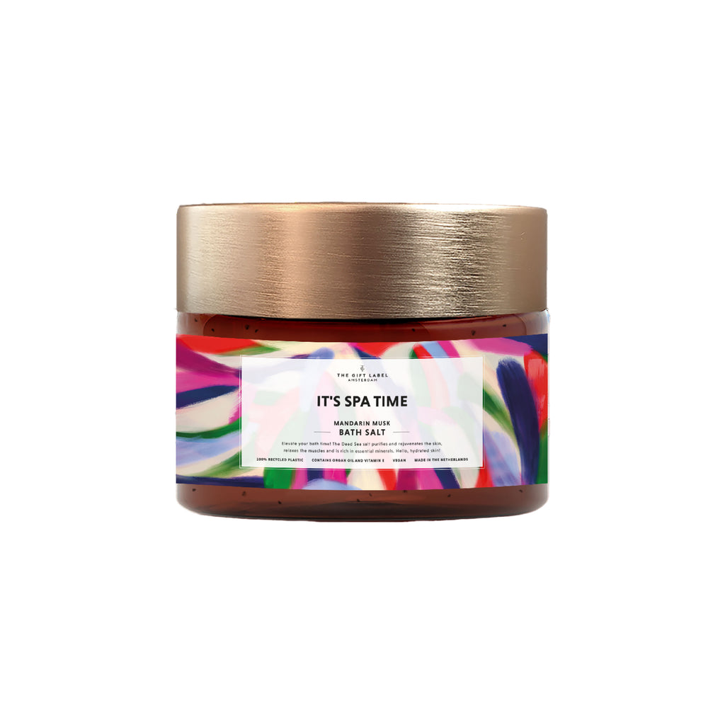 The Gift Label | 'It's Spa Time' Bath Salts - Mandarin Musk (300g ...