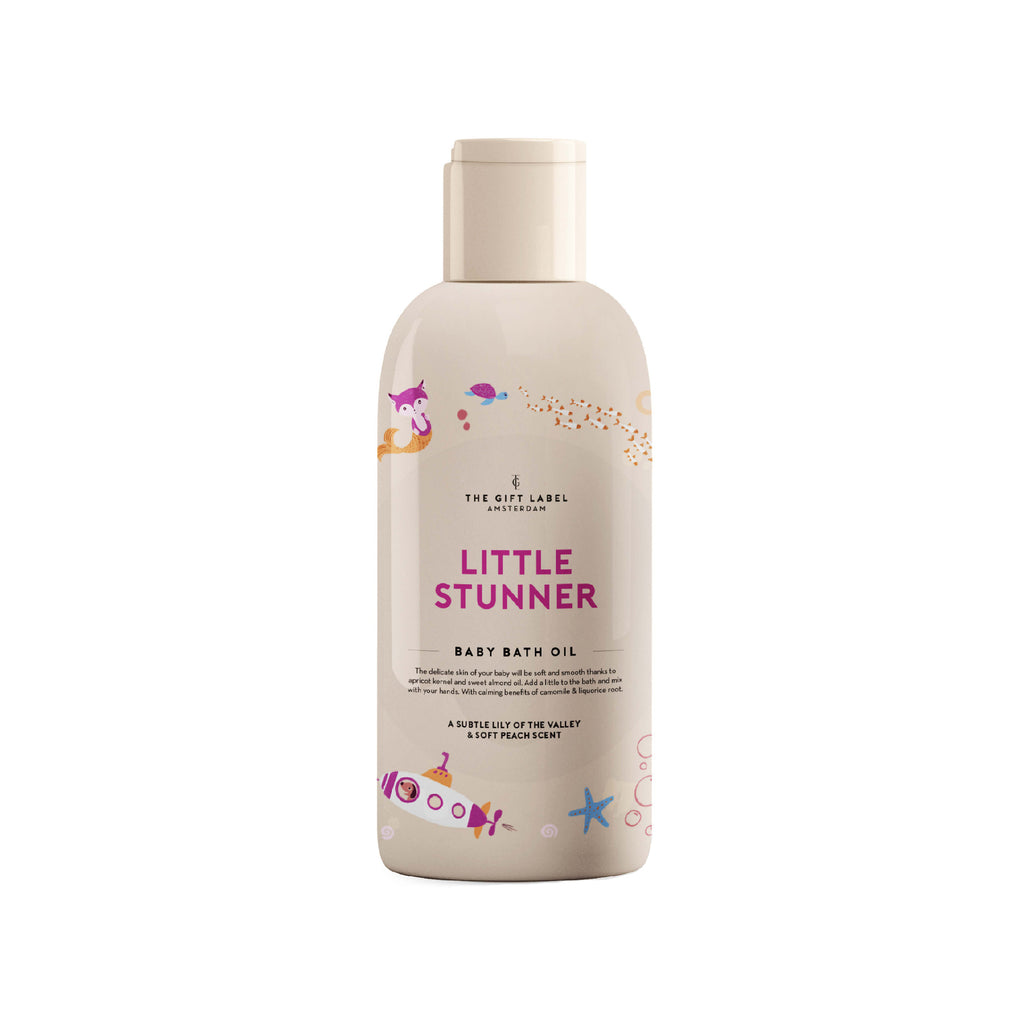 Little Stunner Baby Bath Oil - Lily & Peach | About Living