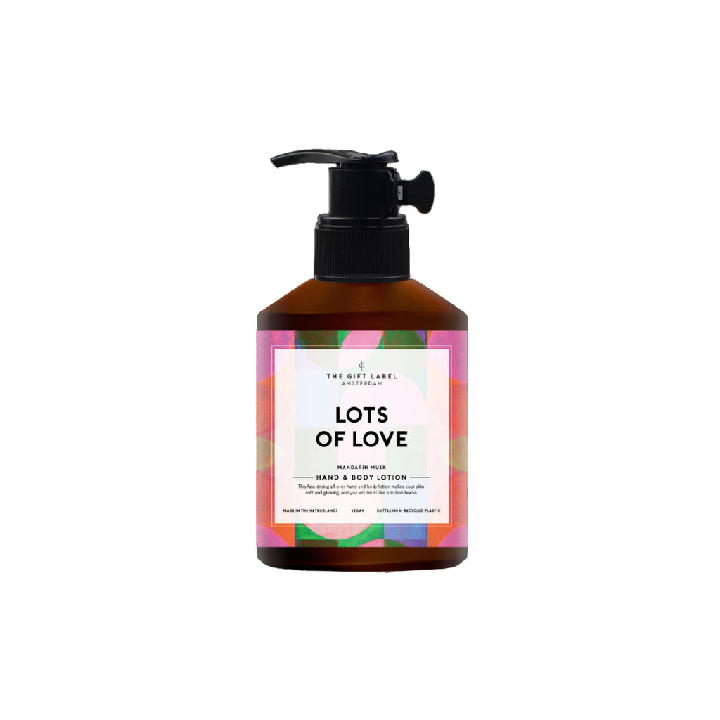 The Gift Label | 'Lots of Love' Hand & Body Lotion - Mandarin Musk ...