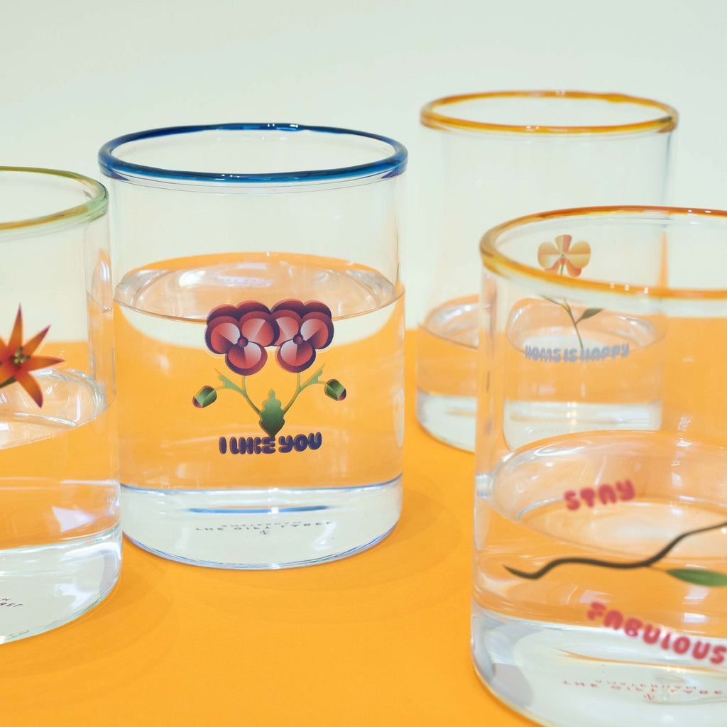 The Gift Label | Stay Fabulous' Drinking Glass - Living Collection ...
