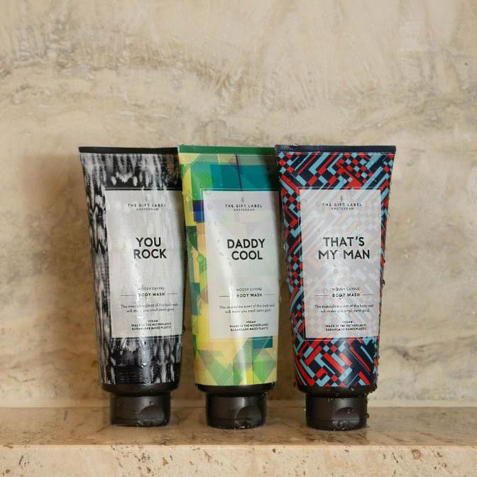 The Gift Label | 'That's My Man' Body Wash Tube - Woody Chypre (200ml ...