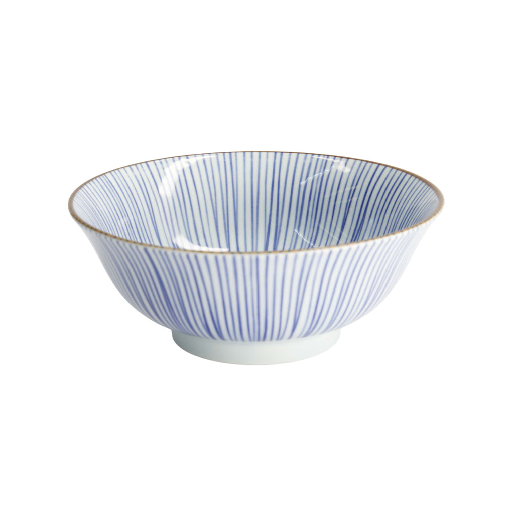 Tokyo Design Studio | Tokusa Ramen Bowl - Blue & White (19cm) – About ...