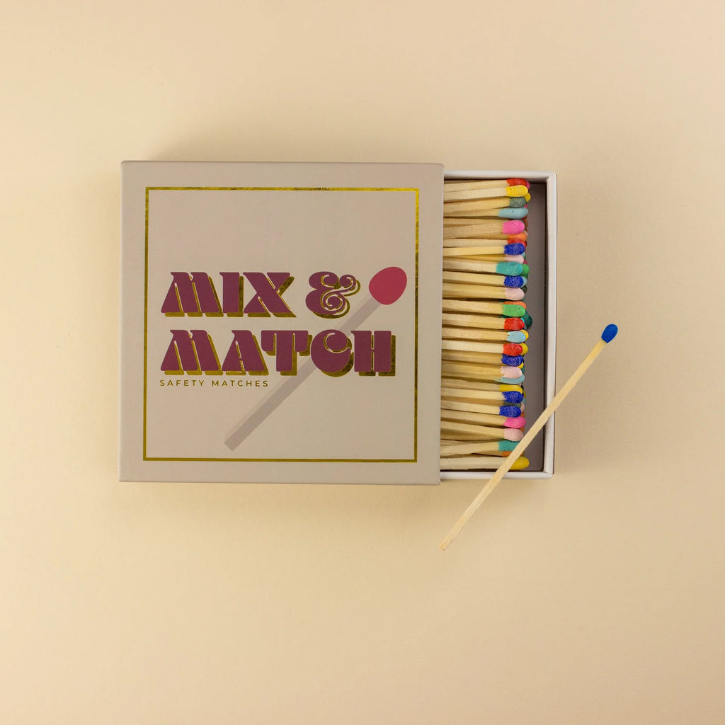 Zesty Lemons London | Kiln 'Mix & Match' Luxury Matches (Set of 100 ...