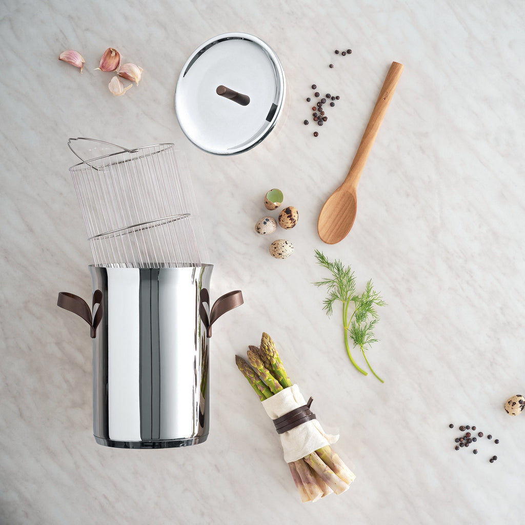 Buy Alessi 4L Stainless Steel Edo Asparagus Steamer | About Living
