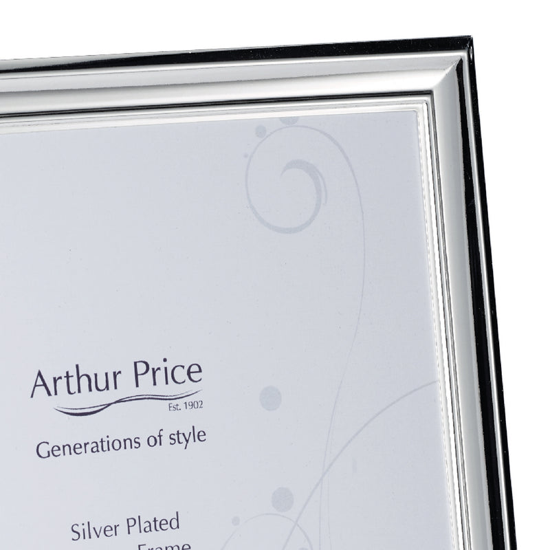 Buy Arthur Price 10x8" Silver Plated Art Deco Photo Frame | About Living