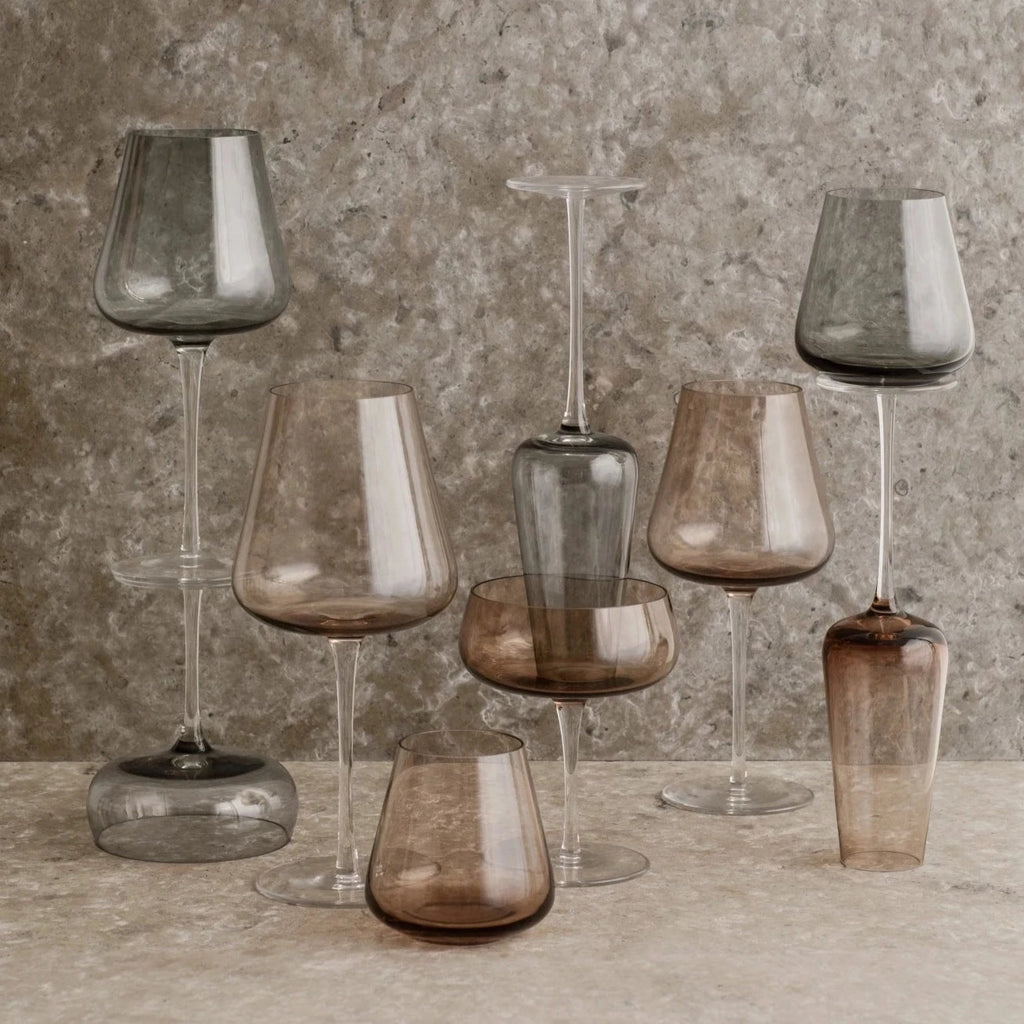 Buy Blomus Set of 2 Smoke Belo Champagne Glasses | About Living