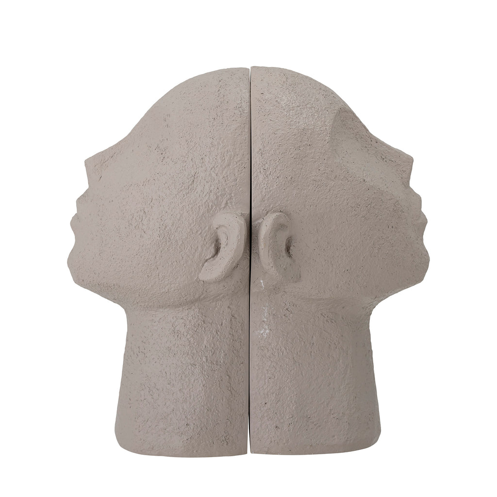 Buy Bloomingville Grey Baldur Split Head Bookends | About Living