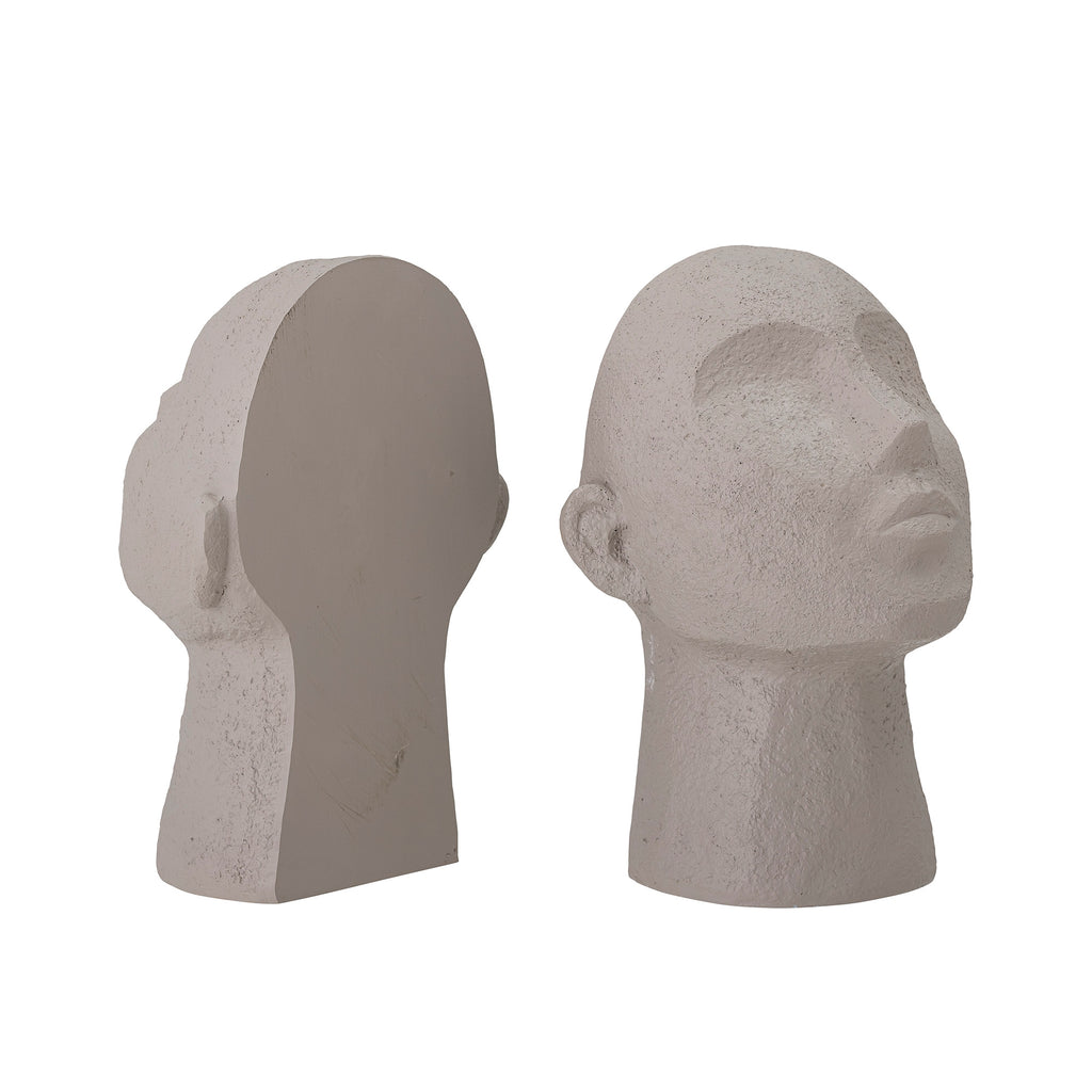 Buy Bloomingville Grey Baldur Split Head Bookends | About Living