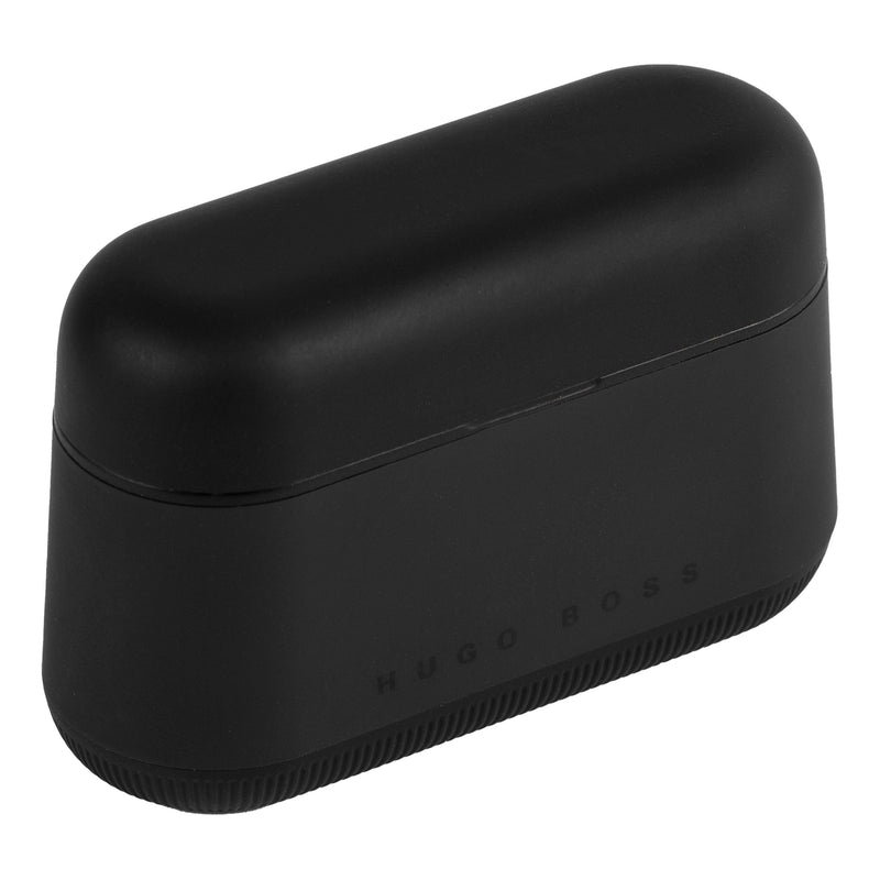 Buy Hugo Boss Matrix Black Gear Earphones | About Living