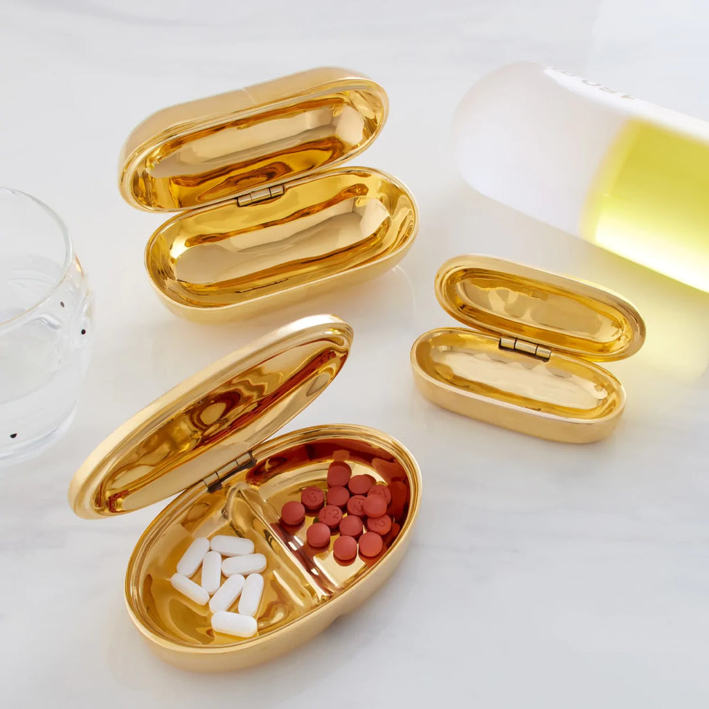 Buy Jonathan Adler Brass Prozac Pill Box | About Living