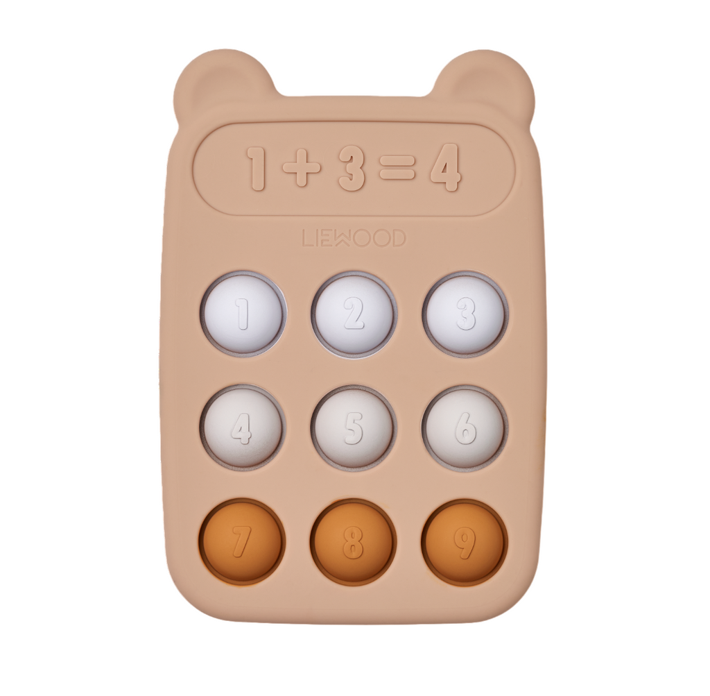 Buy Liewood Anne Calculator Pop Toy - Pale Tuscany Mix | About Living