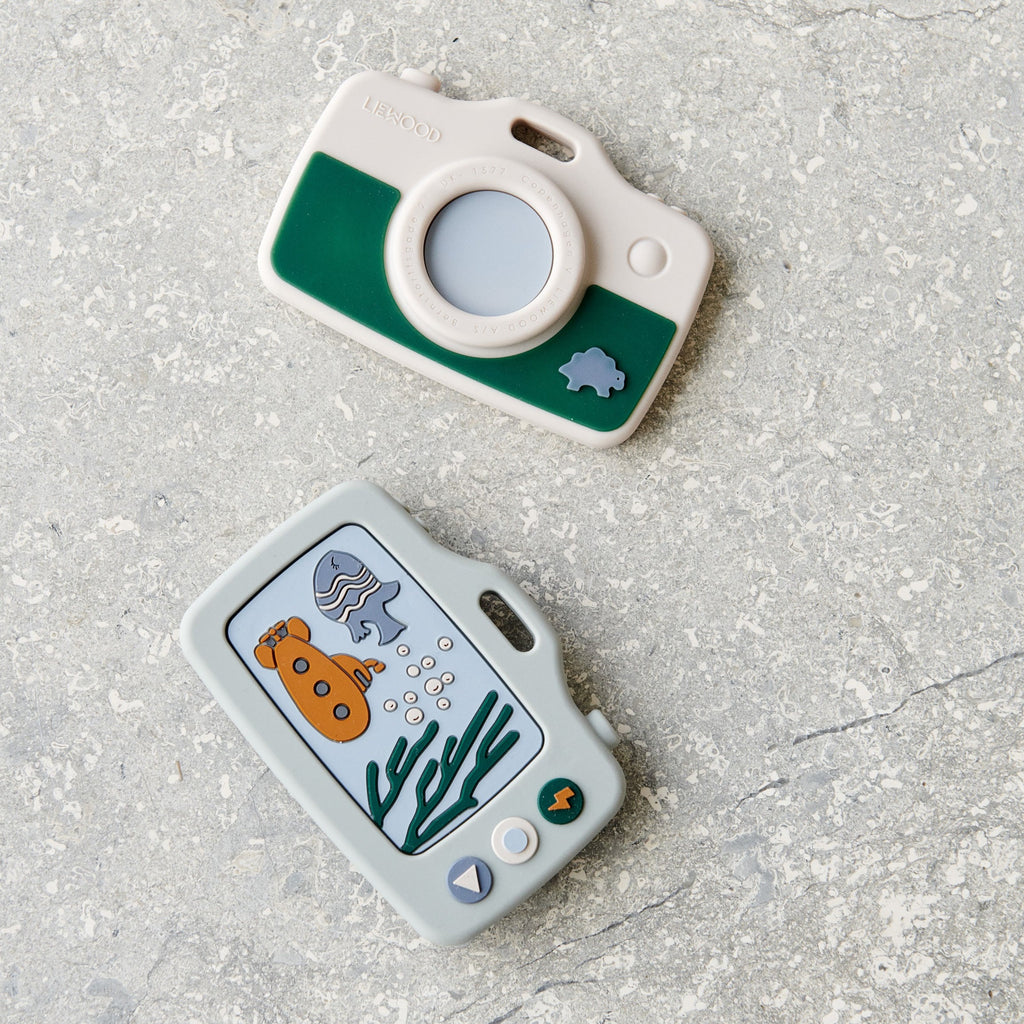 Buy Liewood Sandy Green Steven Dino Camera Teether | About Living