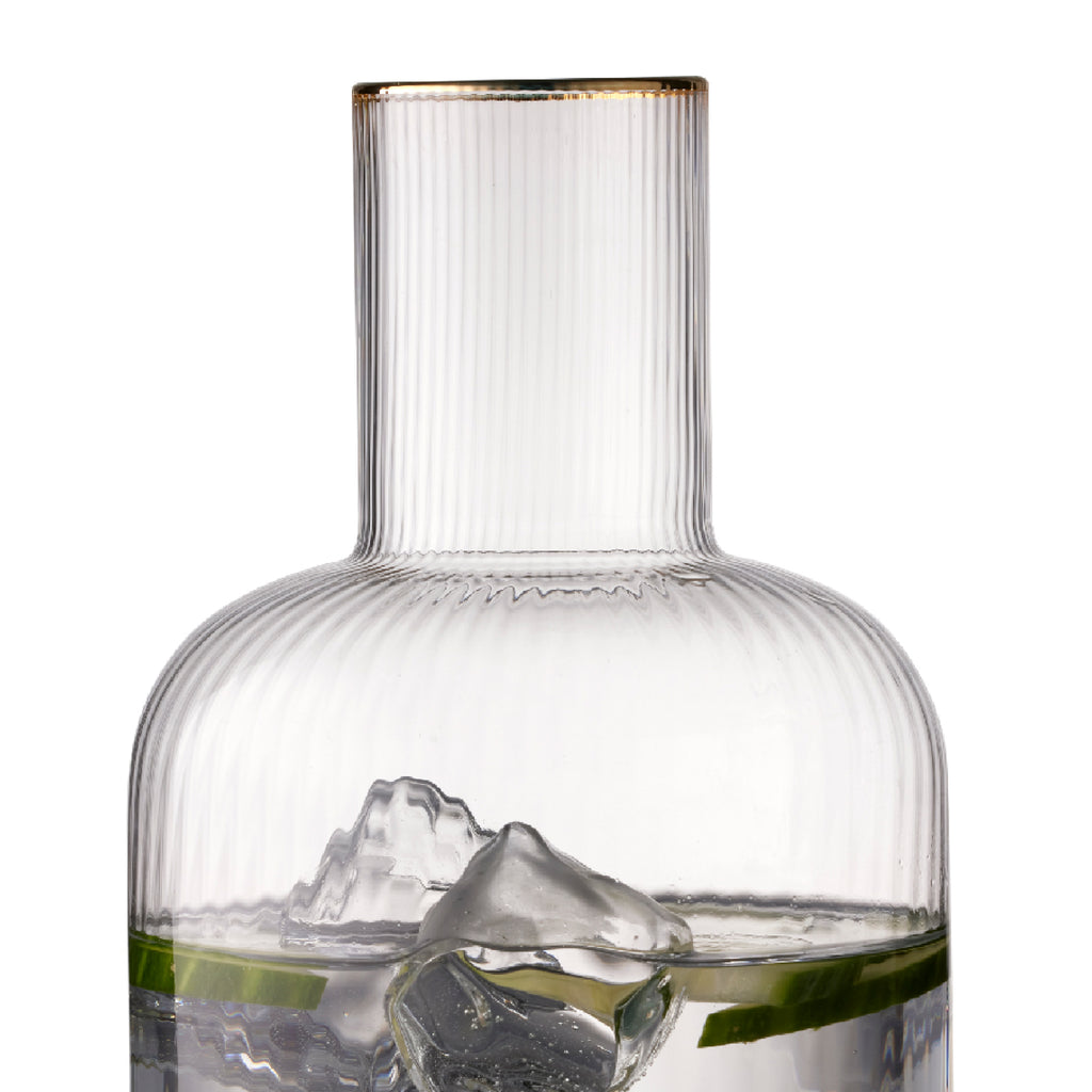Buy Lyngby Glass 1.5L Palermo Gold Carafe | About Living