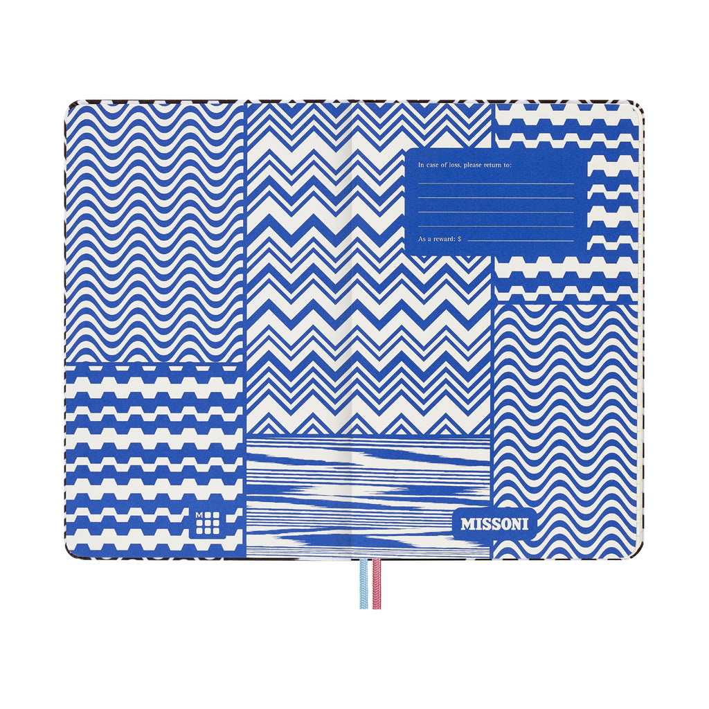 Buy Large Blue Missoni Notebook | About Living