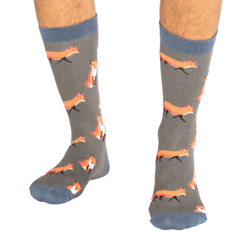 Buy Mr Heron Men's Fox Socks | About Living