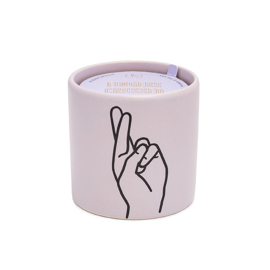 Buy Paddywax 163g Wisteria & Willow Fingers Crossed Candle | About Living