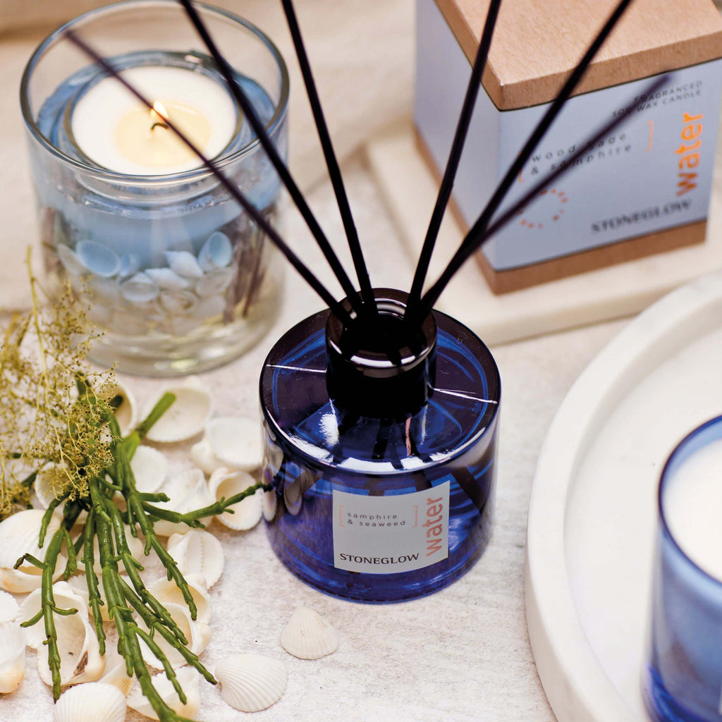 Stoneglow Wood Sage & Samphire Reed Diffuser | About Living