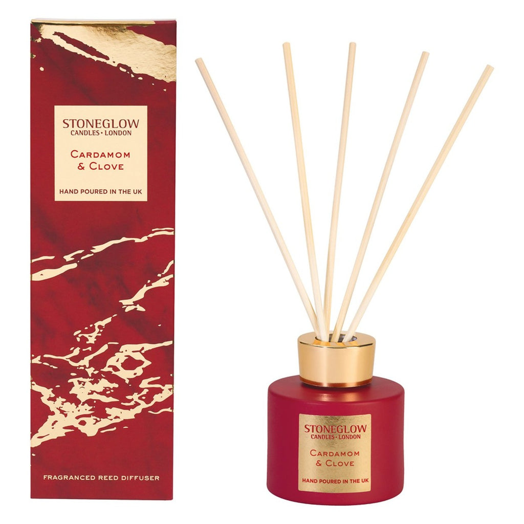 Buy Stoneglow Candles 120ml Cardamom & Clove Reed Diffuser | About Living