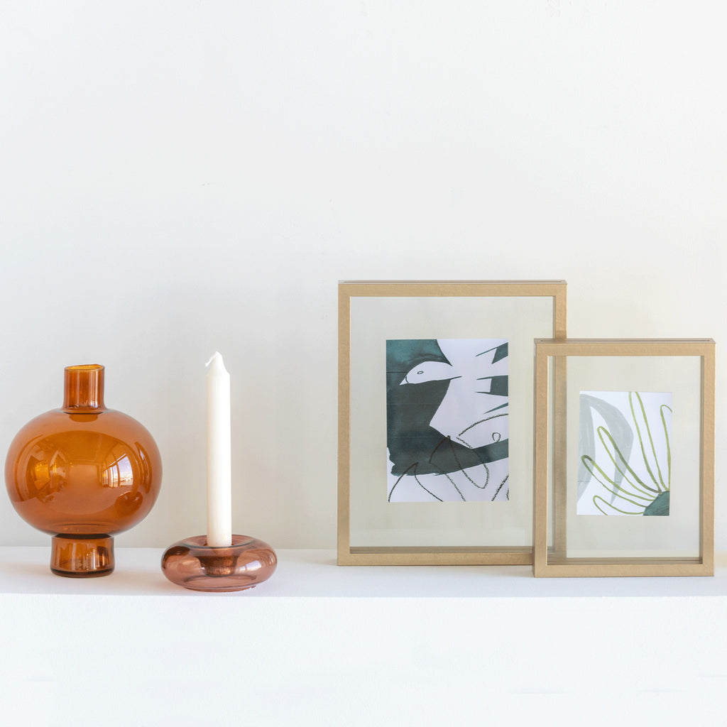 Buy Urban Nature Culture Medium Gold Floating Photo Frame | About Living