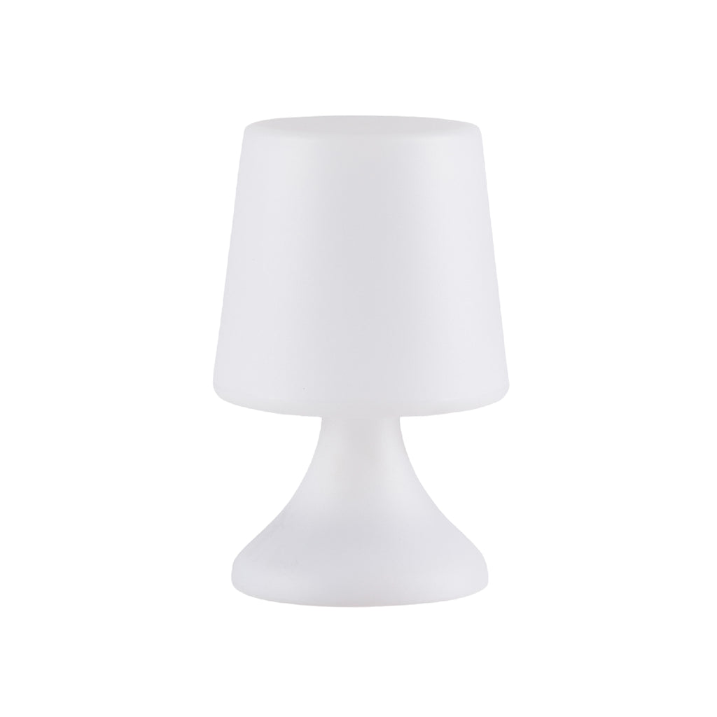 Buy Villa Collection 25.5cm White Midnat LED Lounge Lamp | About Living