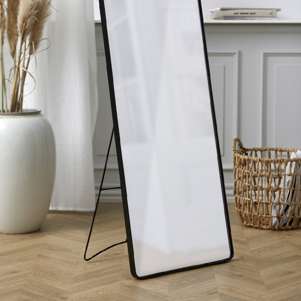 Buy Villa Collection 140cm Black Iron Verdal Mirror | About Living